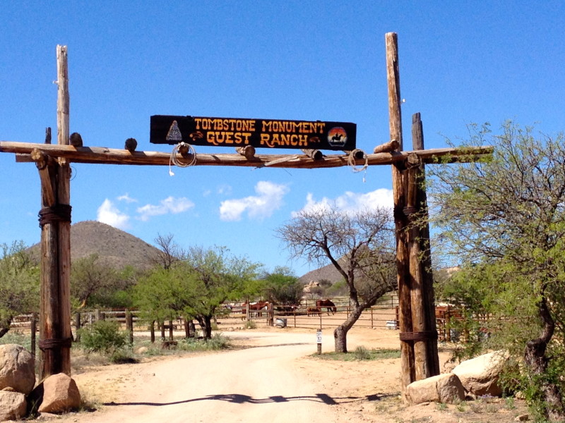 Tombstone Monument Guest Ranch & Tombstone’s Bird Cage Theatre (Saguaro ...